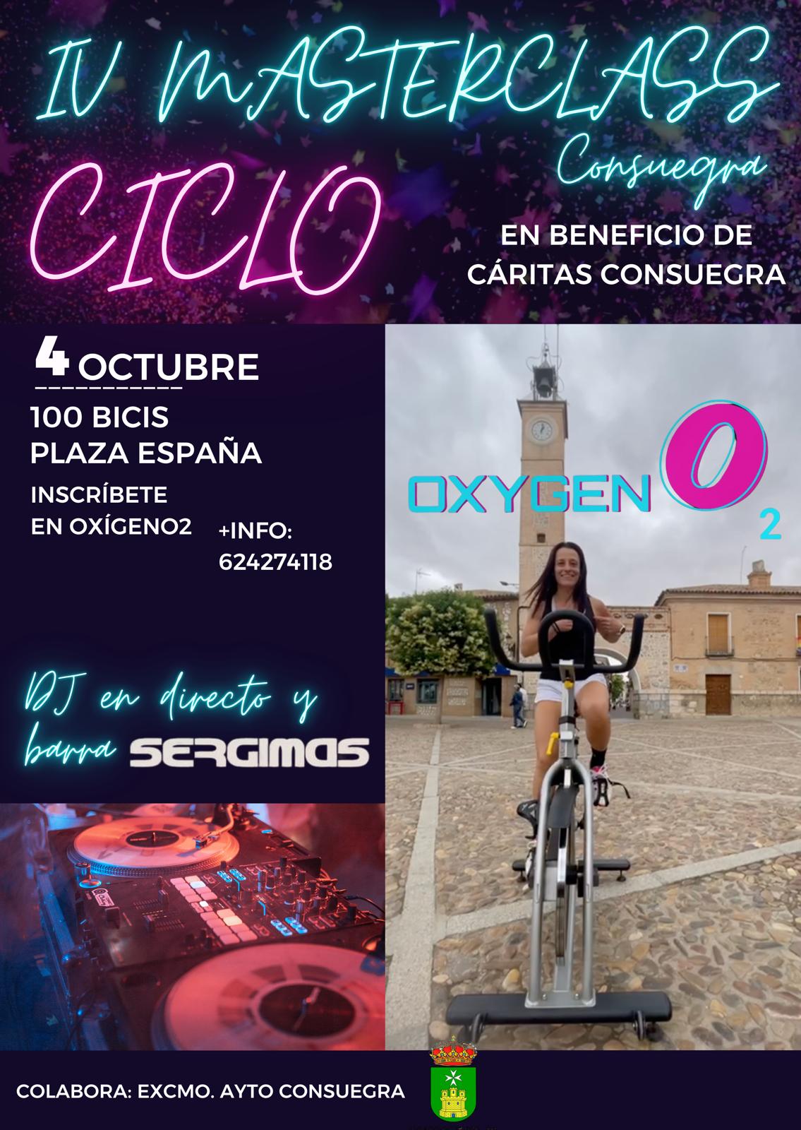 OXIGENO2. IV Masterclass Ciclo a beneficio de Cáritas (4 de octubre de ...